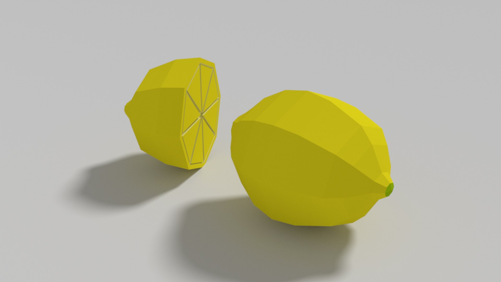 3D Cartoon Lemon - TurboSquid 1412745
