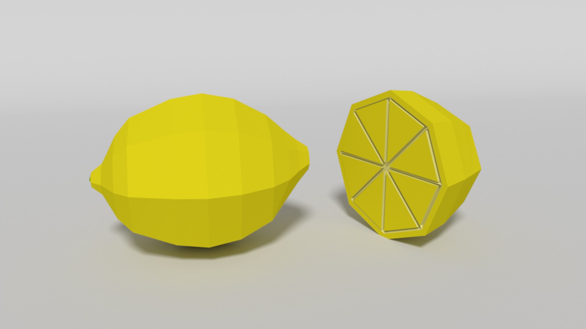 3D Cartoon Lemon - TurboSquid 1412745