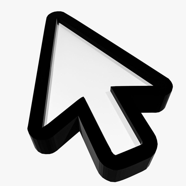 modelo 3d Cursor de flecha - TurboSquid 2092266