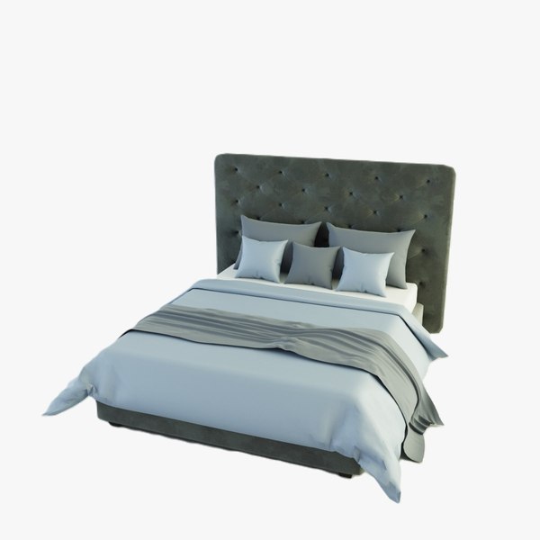 modelo 3d Cama matrimonial - TurboSquid 2181047