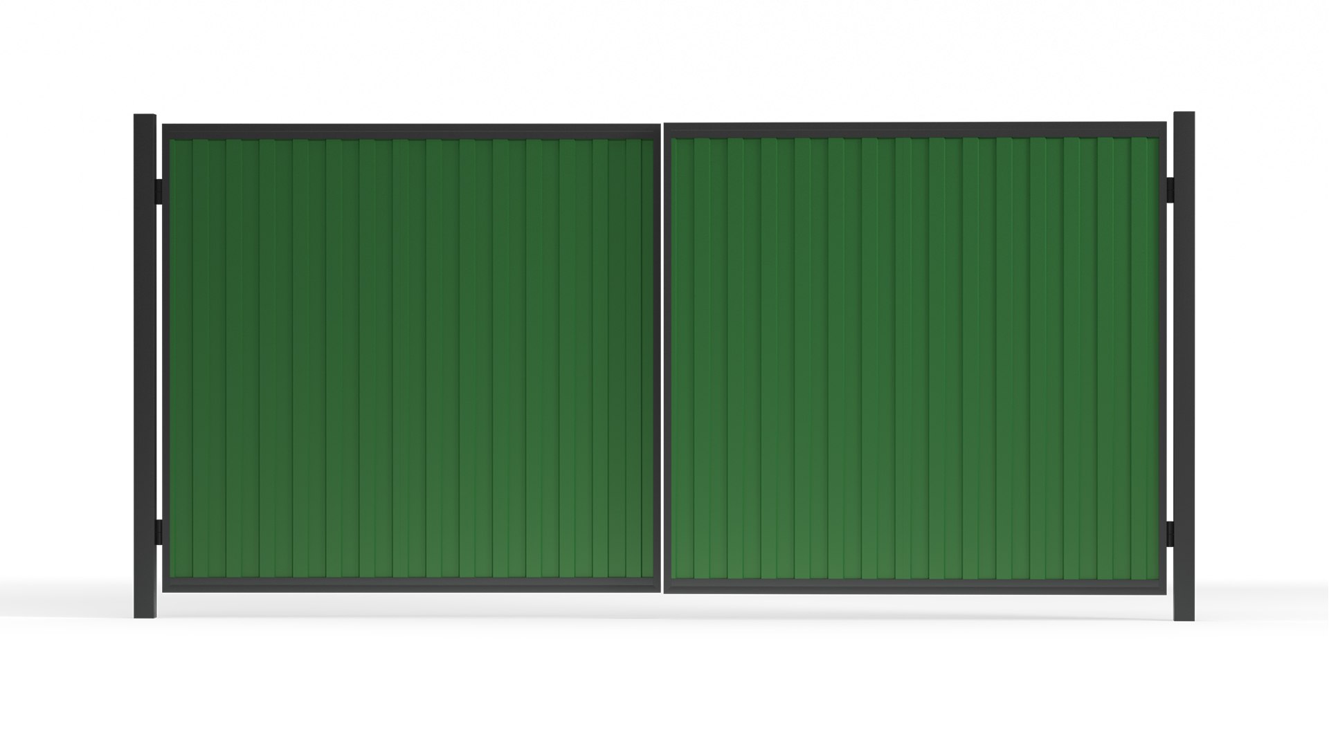 3D Model Metal Gates - TurboSquid 2075231