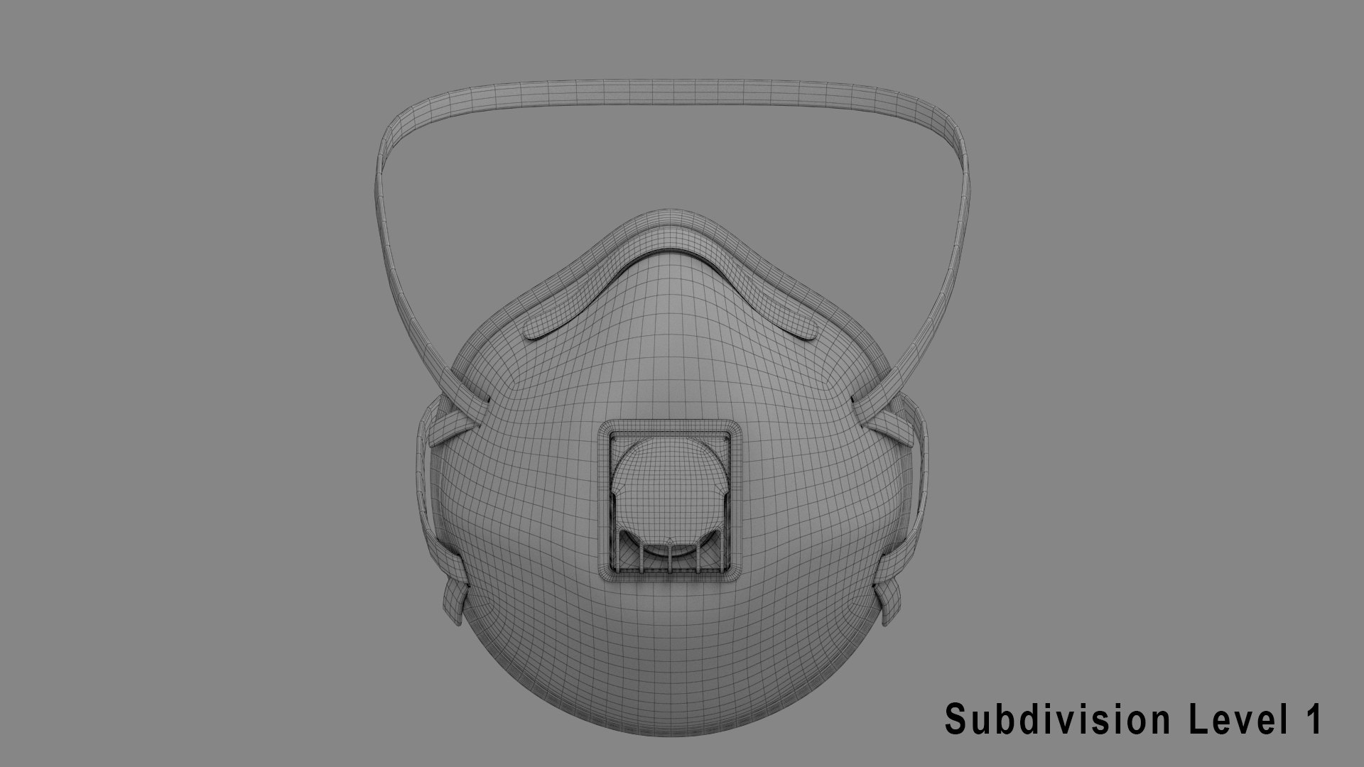 N95 Particulate Respirator Mask 3D Model - TurboSquid 1525624