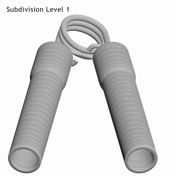 3d hand grip model