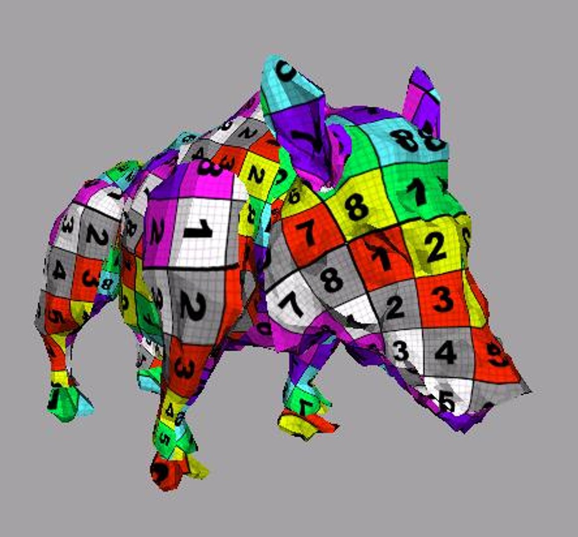 3d Model Boar Animation