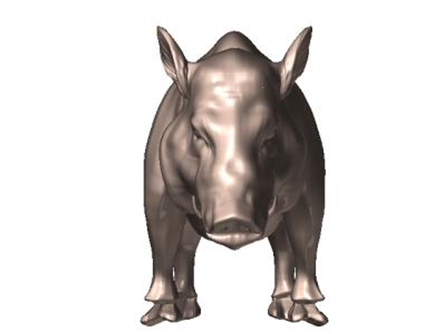 3d Model Boar Animation