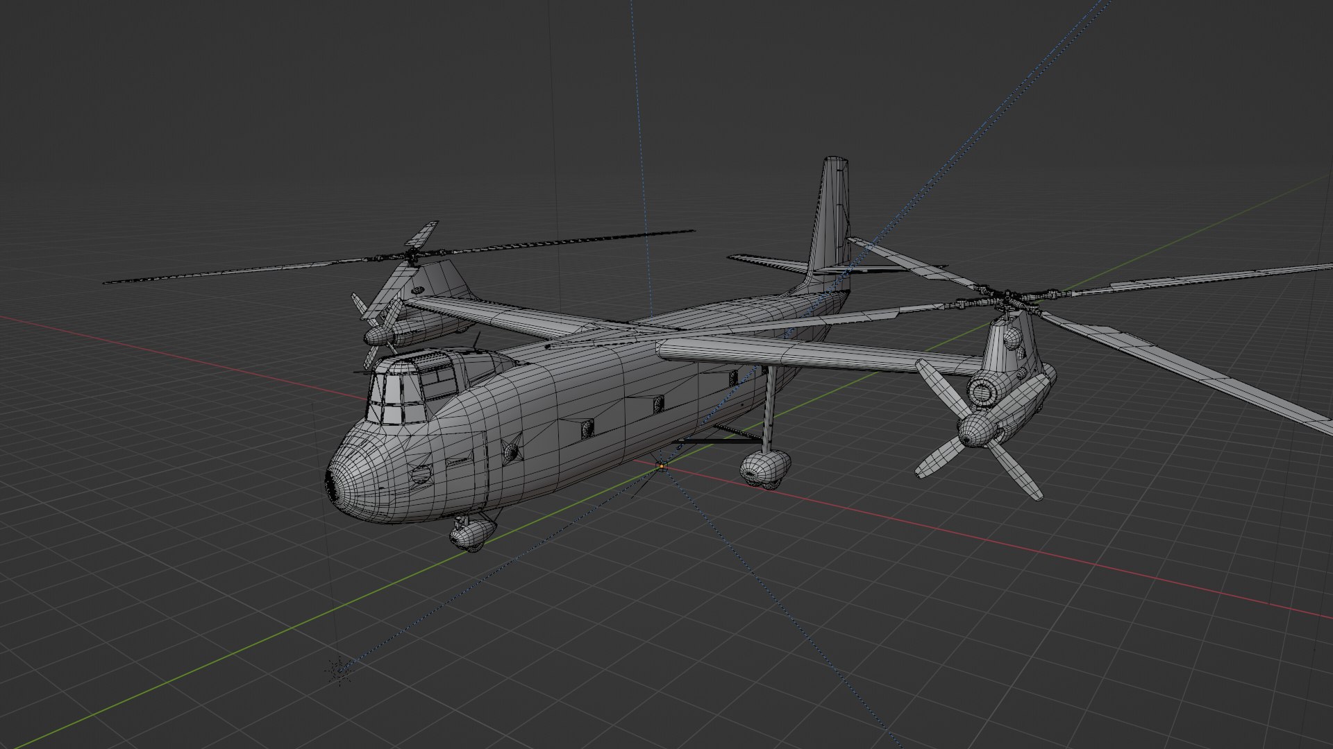 3D Kamov Ka-22 - TurboSquid 2285366