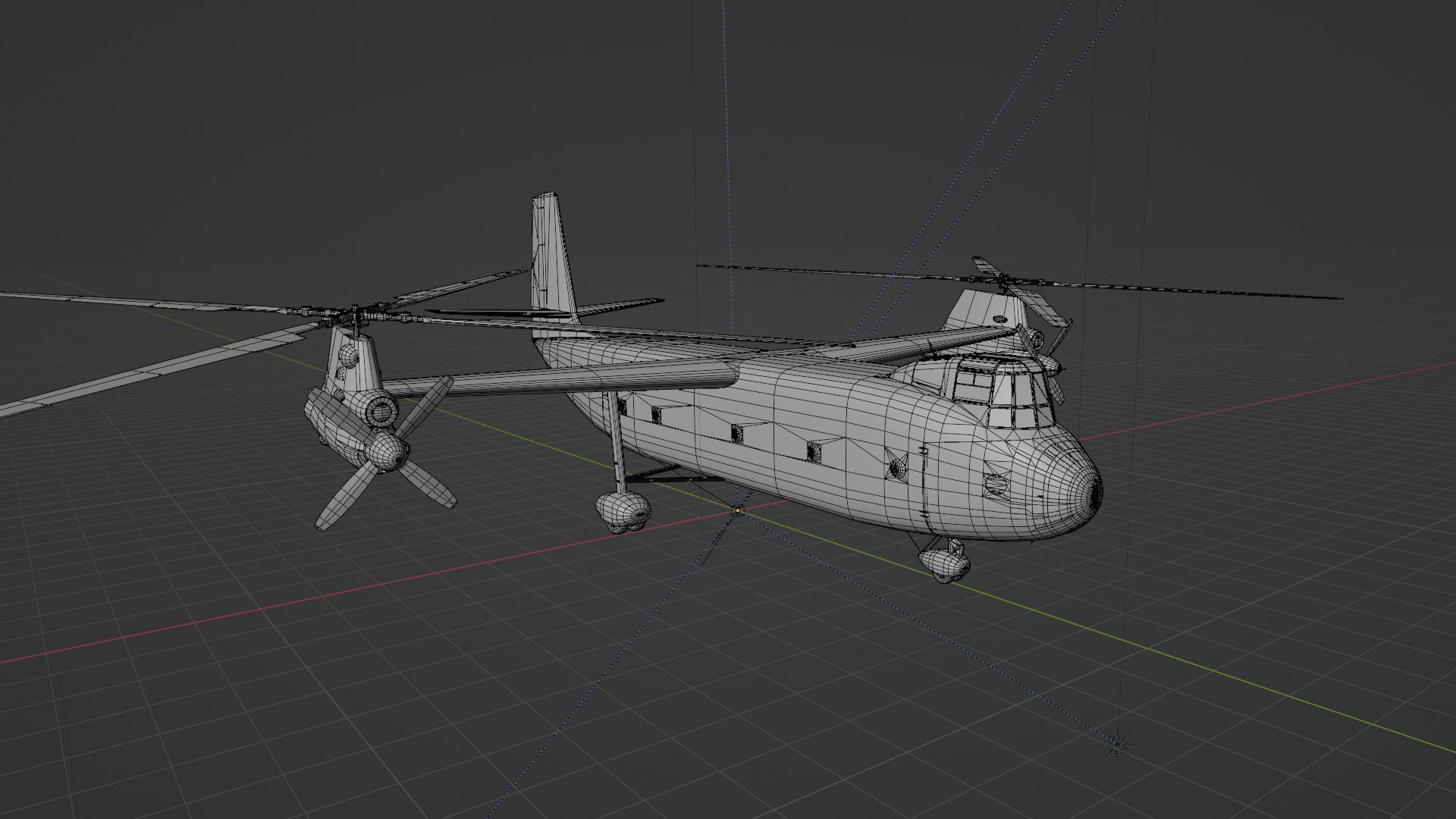 3D Kamov Ka-22 - TurboSquid 2285366