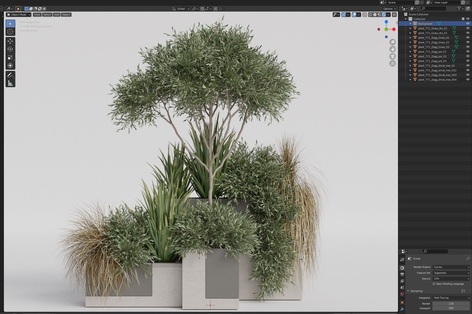3D Model Plants Collection 771 - TurboSquid 1944061