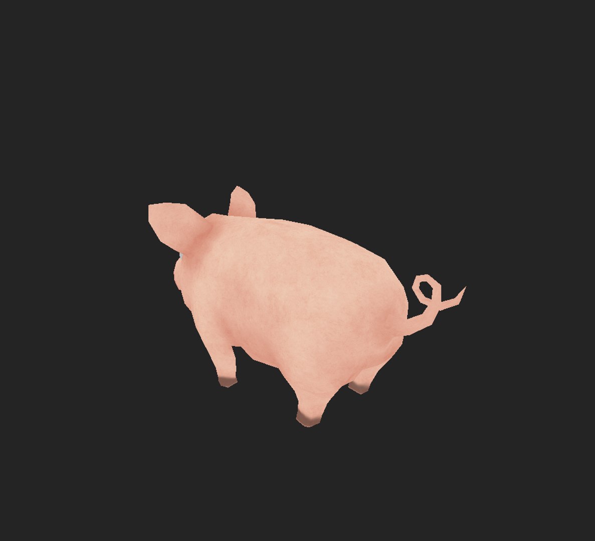 Stylized Pig 3D Model - TurboSquid 1373013