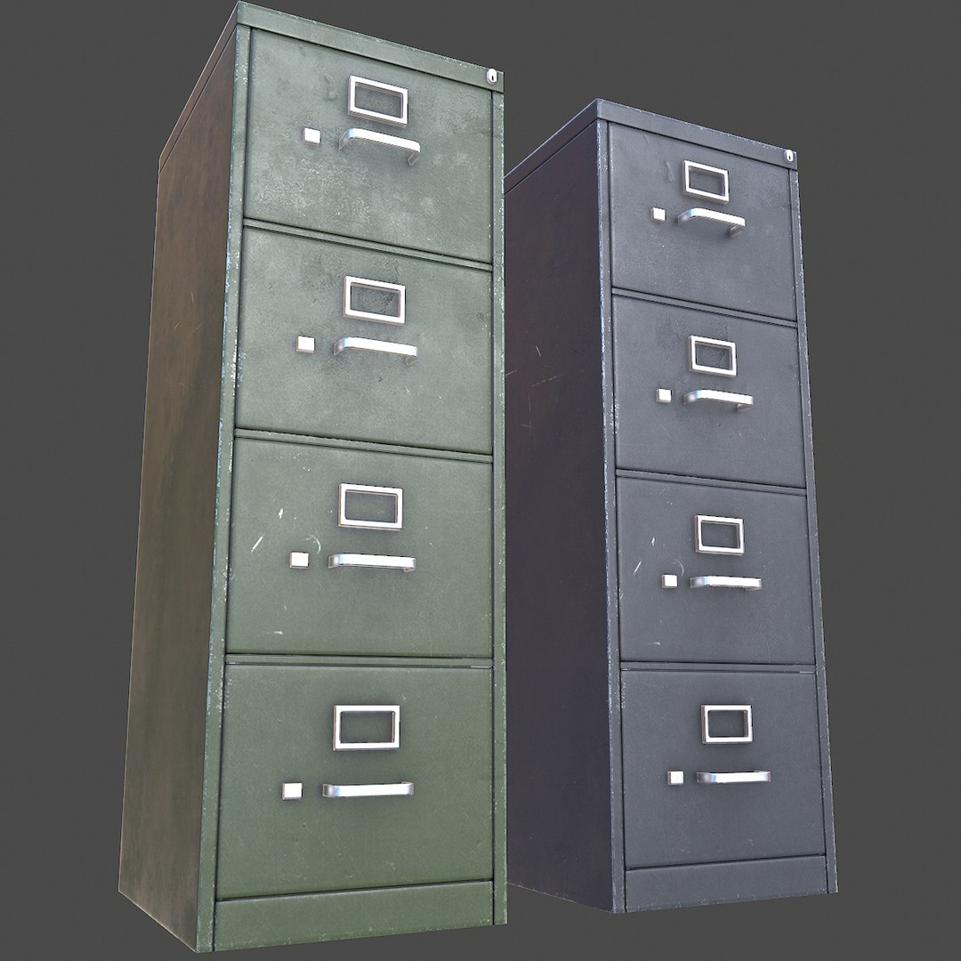 3ds max file cabinet