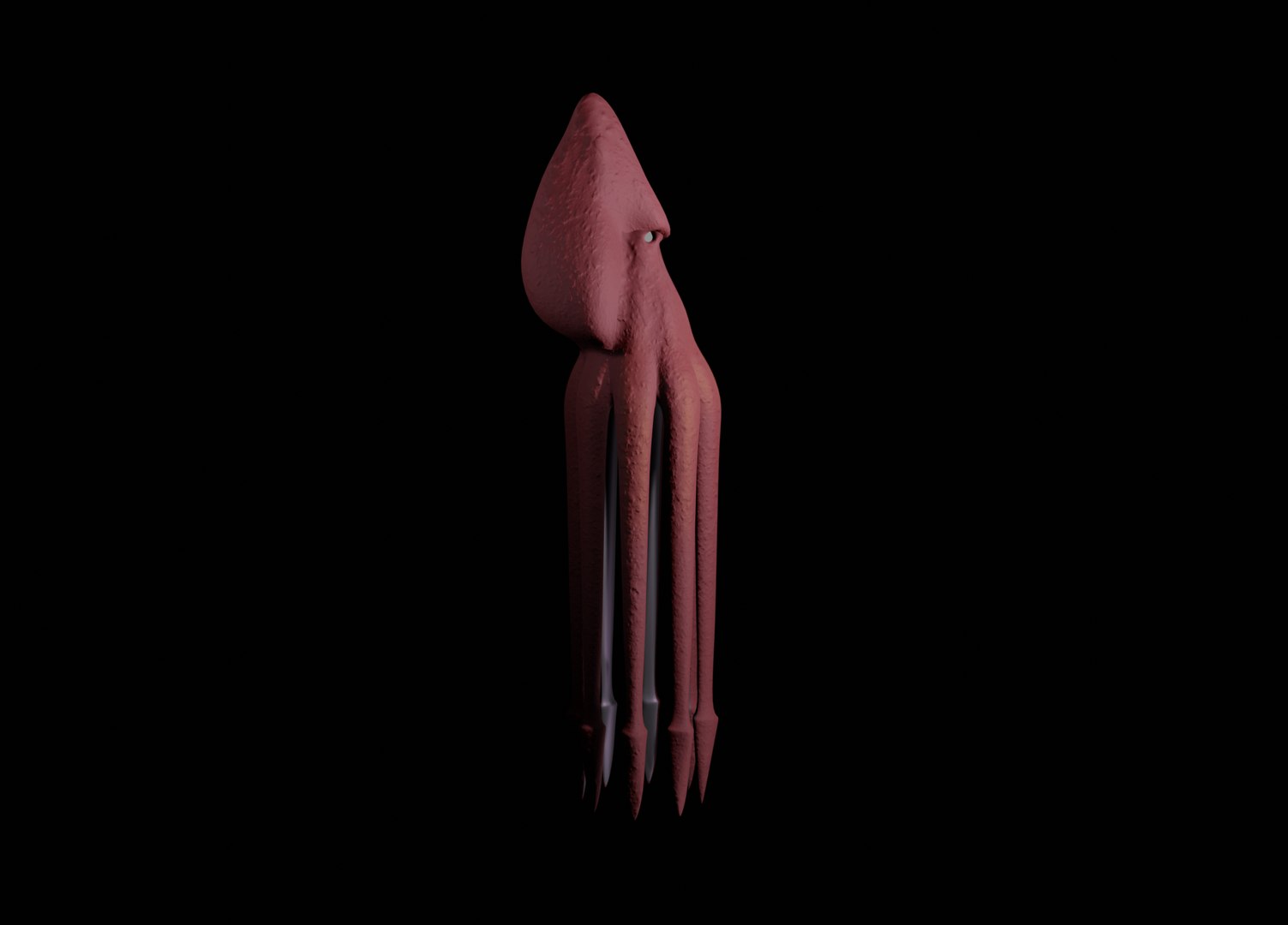 3D squid rigged animation - TurboSquid 1541612