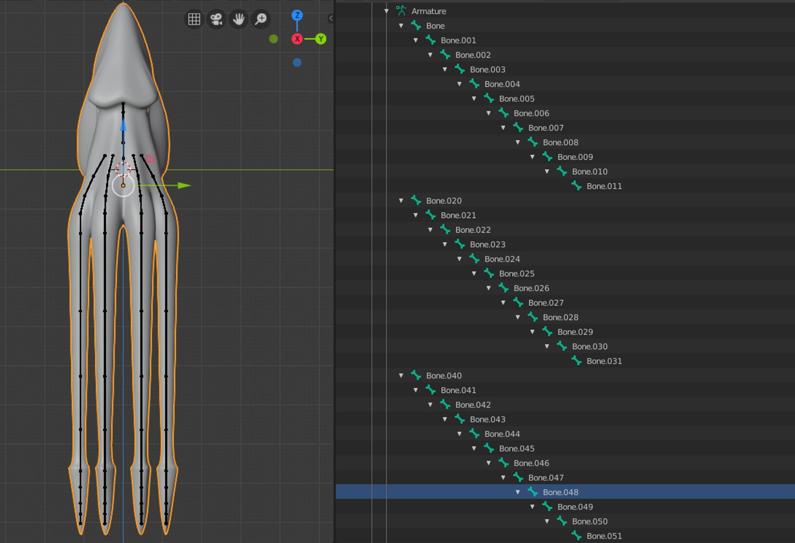 3D squid rigged animation - TurboSquid 1541612