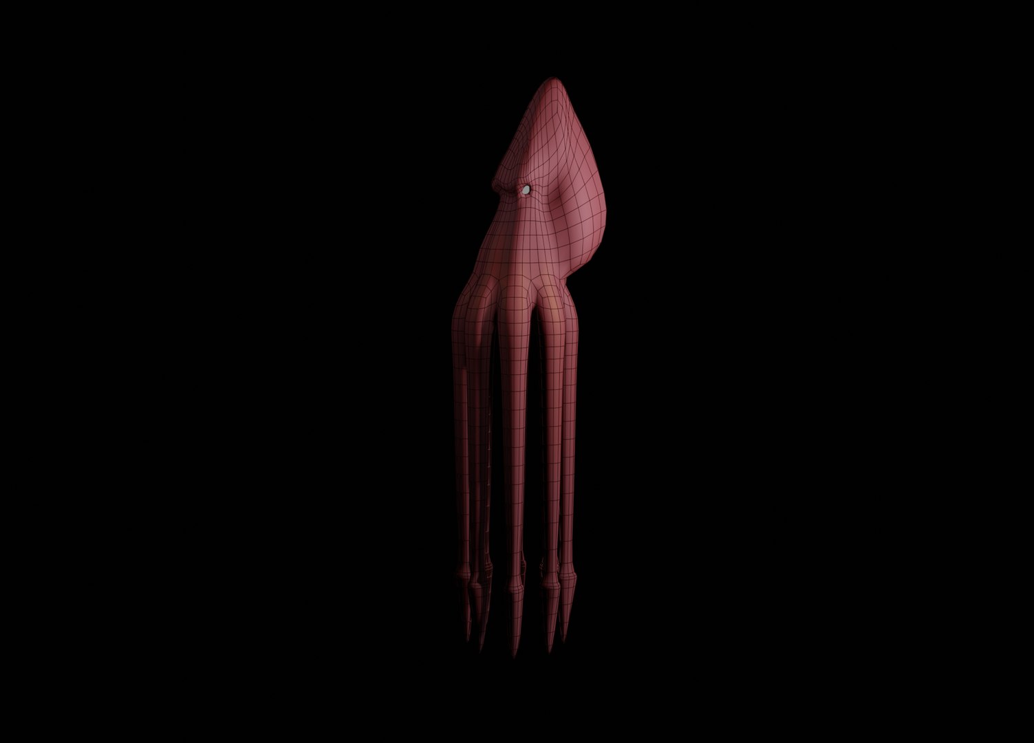 3D squid rigged animation - TurboSquid 1541612