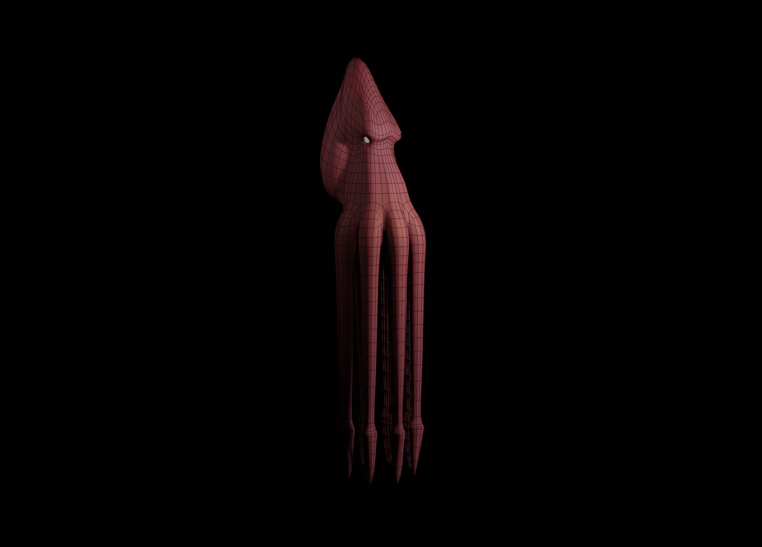 3D squid rigged animation - TurboSquid 1541612