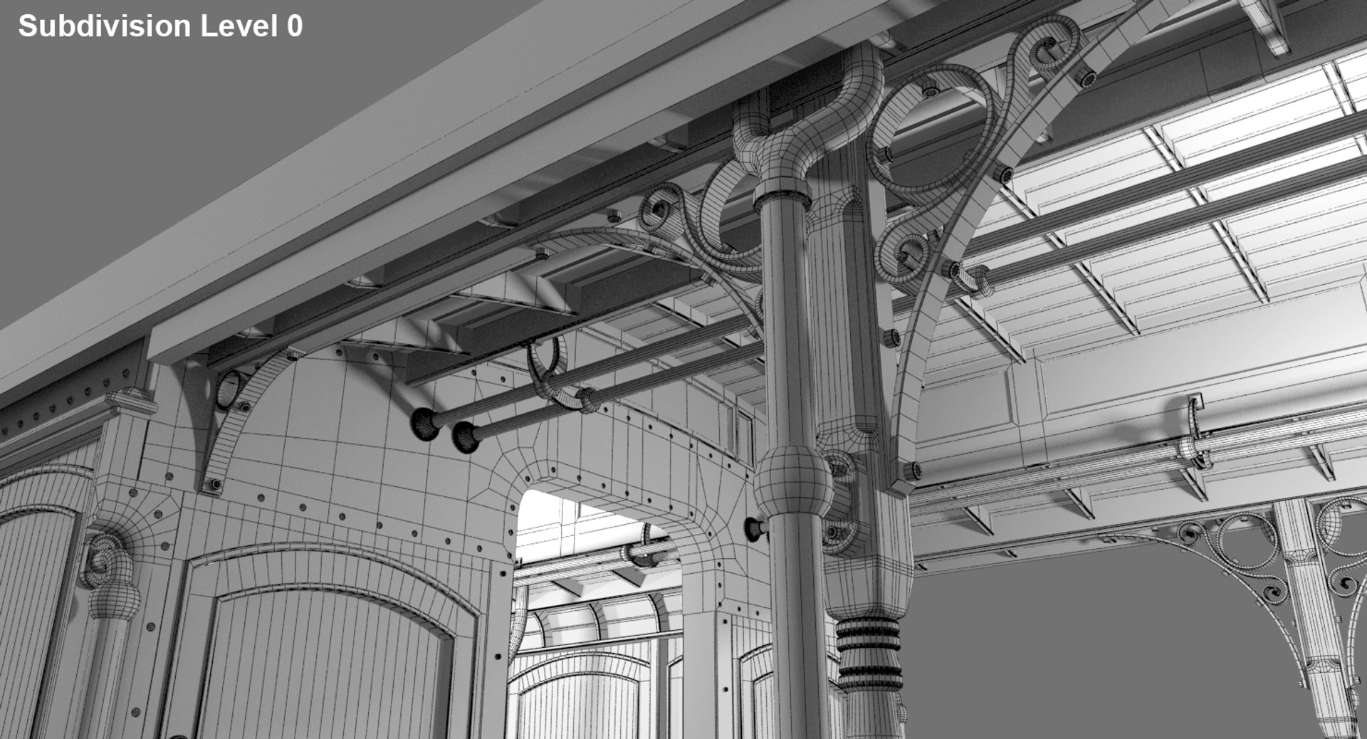 3D Famous San Francisco Cable Car Model - TurboSquid 1217125