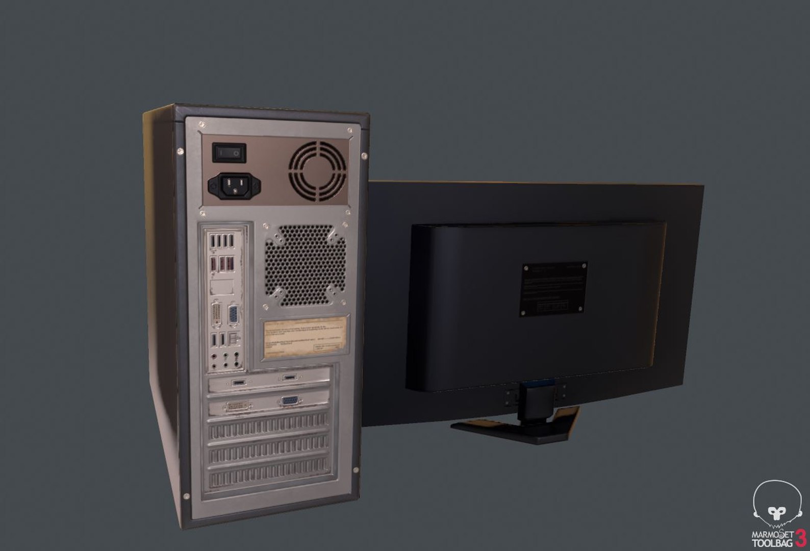Pc Monitor 3D Model - TurboSquid 1247703