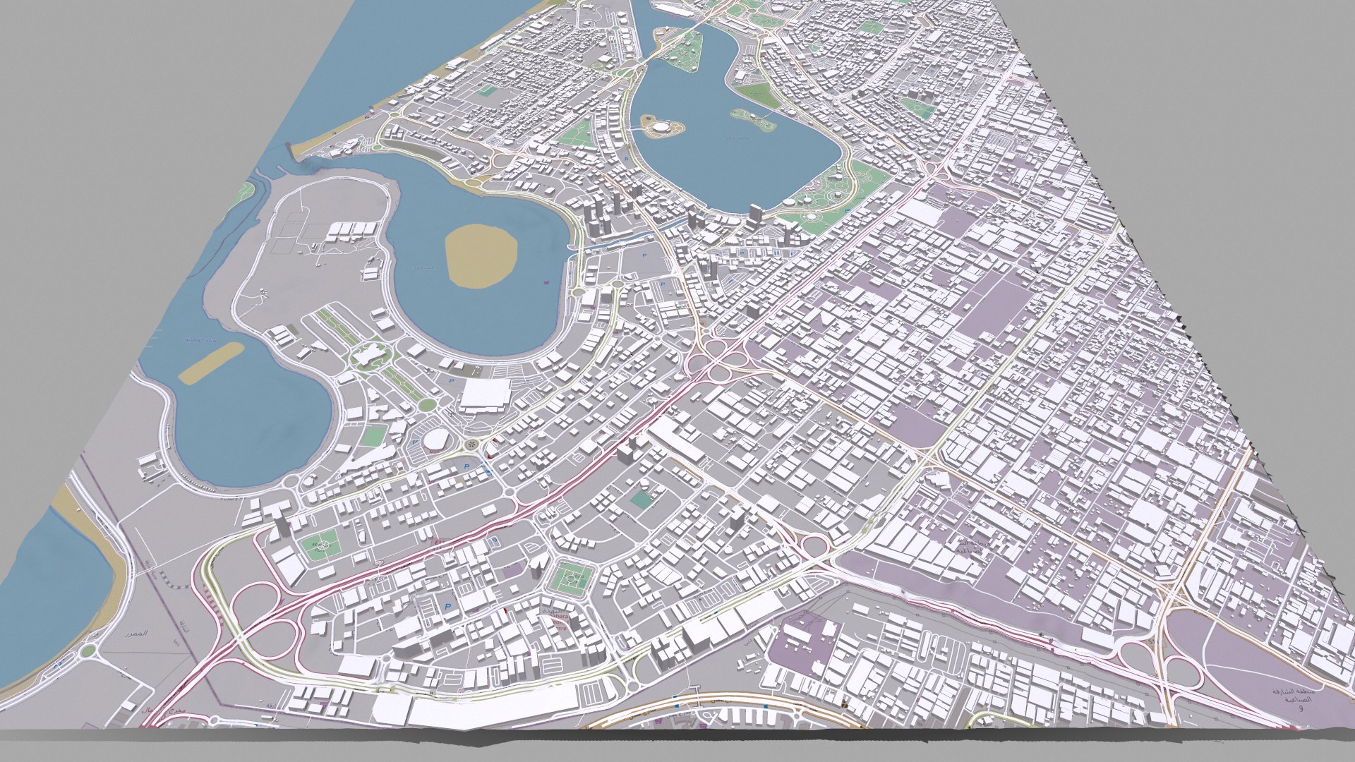 Cityscape Dubai Al Nanda UAE Model - TurboSquid 2090556