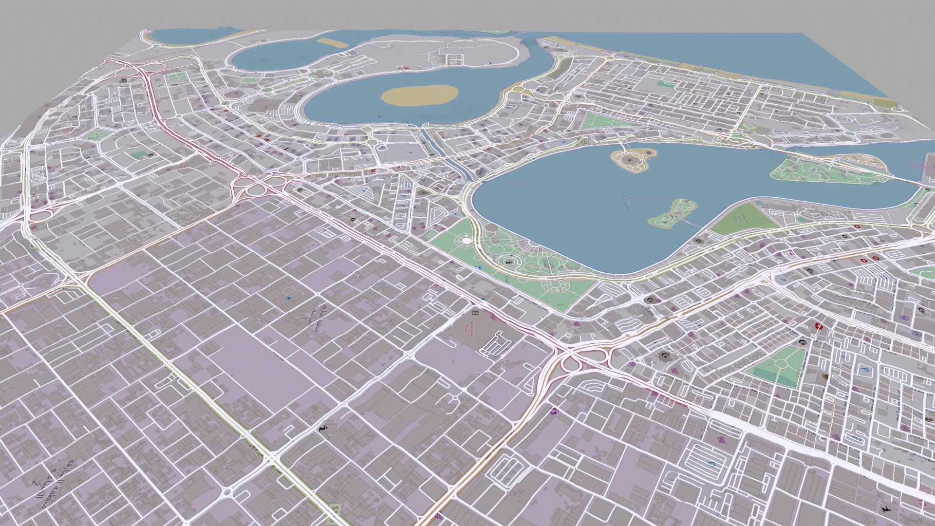 Cityscape Dubai Al Nanda UAE Model - TurboSquid 2090556