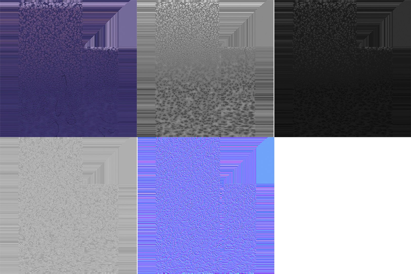 Blue Tube Sponges 3D Model - TurboSquid 2231629