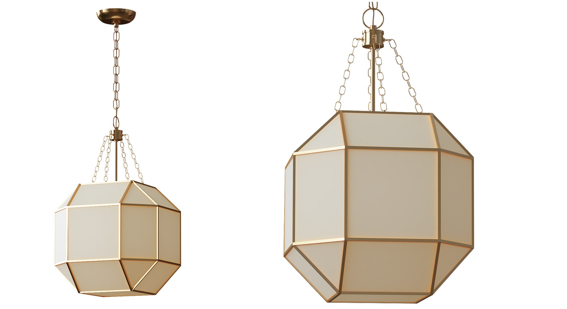 Morrison Small Three Light Lantern 3D Model - TurboSquid 2161983