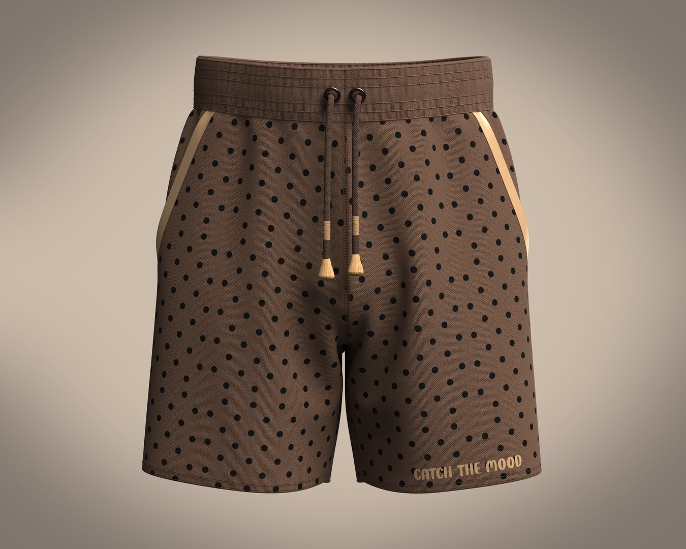 Short Pant-All Over Print 3D Model - TurboSquid 1949563