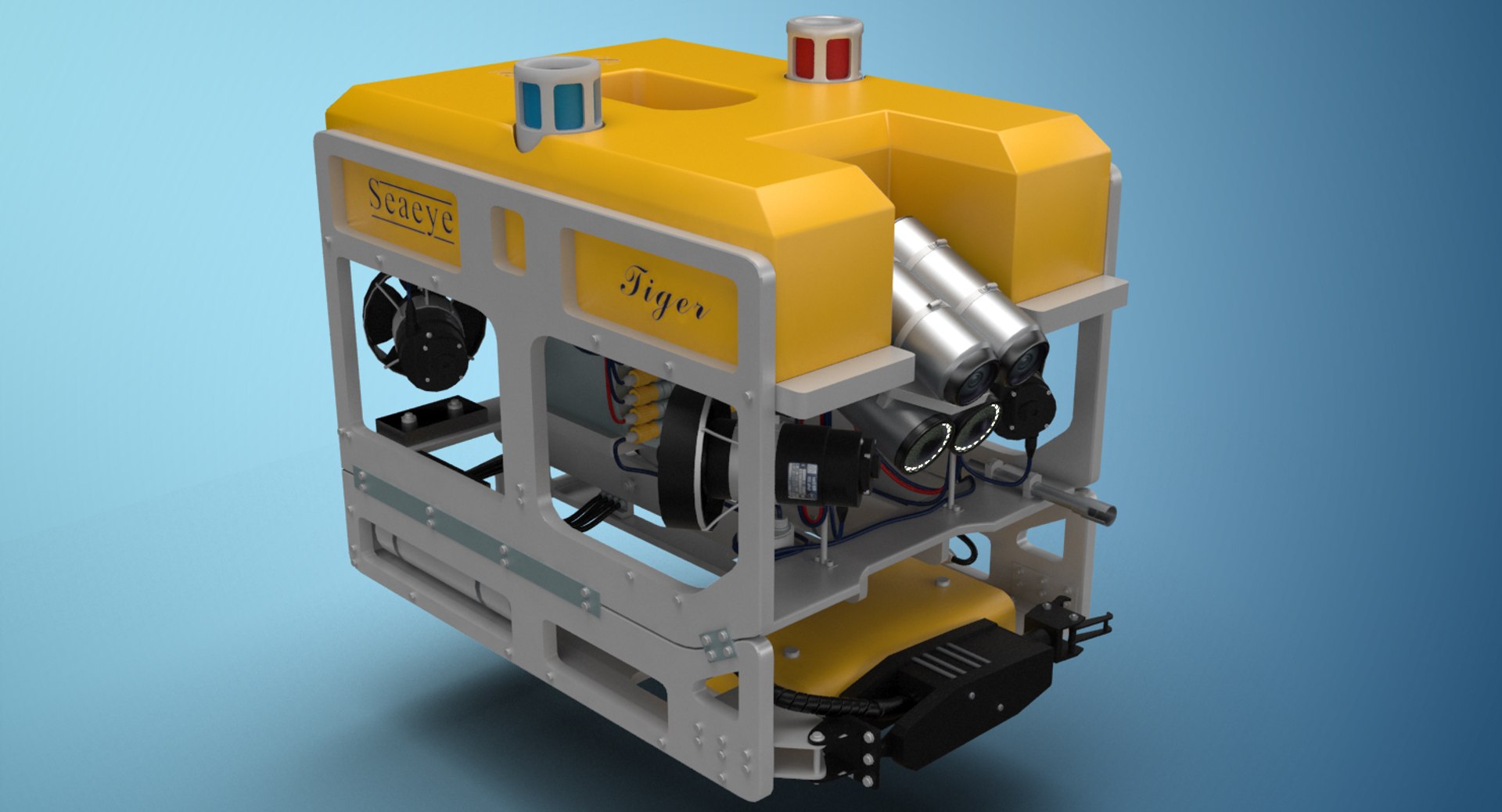 3D saab seaeye tiger - TurboSquid 1209653