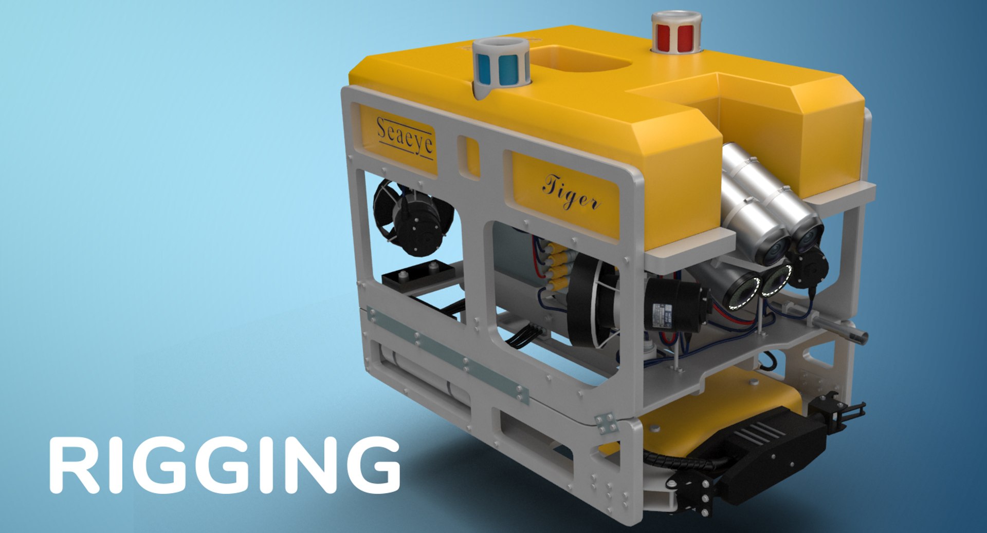 3D saab seaeye tiger - TurboSquid 1209653