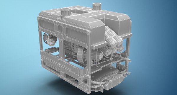 modelo 3d ROV tigre ojo de mar - TurboSquid 1209653