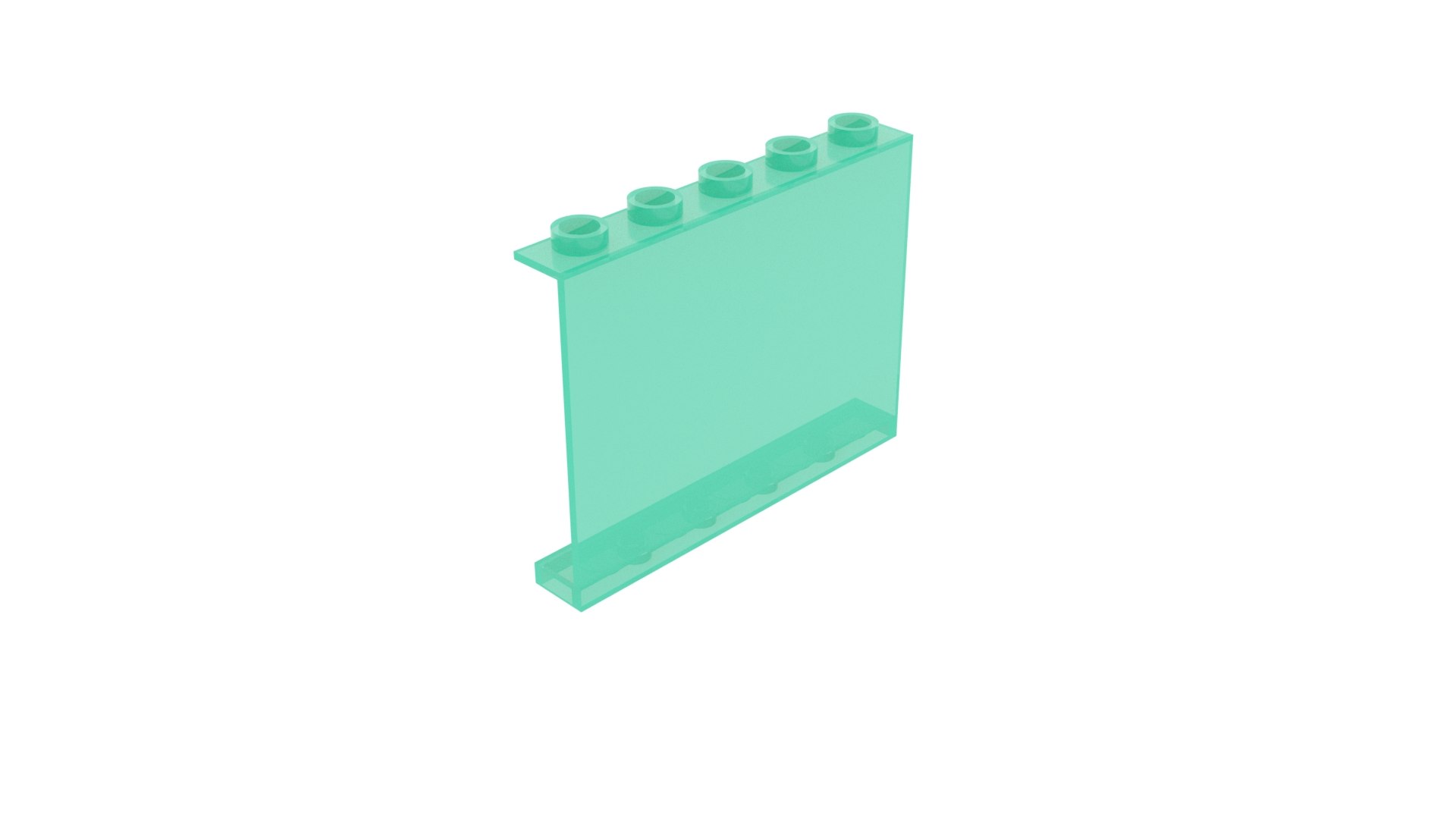 3D transparent lego windows panels model - TurboSquid 1714049