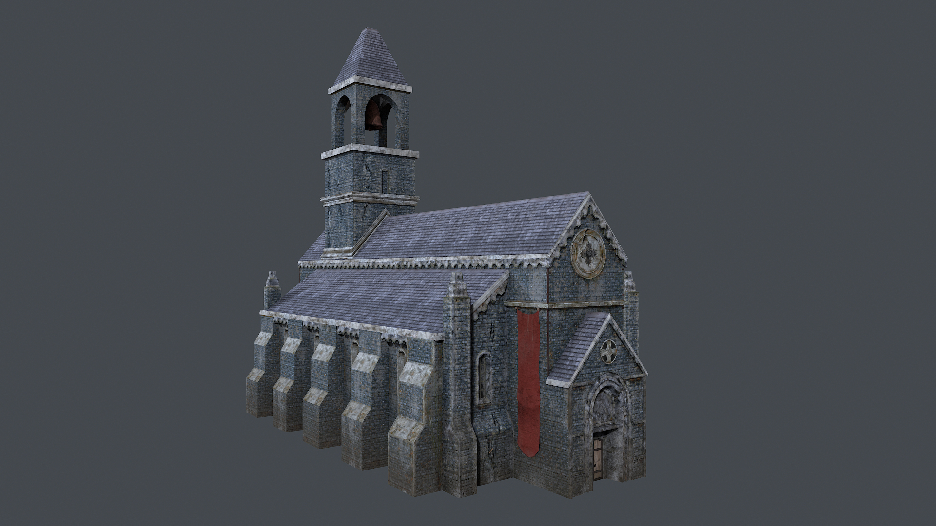 Church Interior 3D Model - TurboSquid 1176934