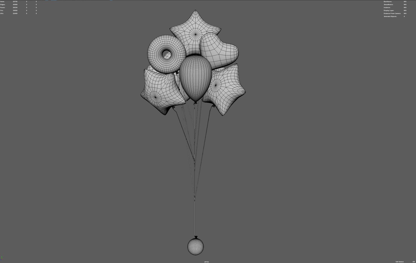 Baloons 3D - TurboSquid 1857188