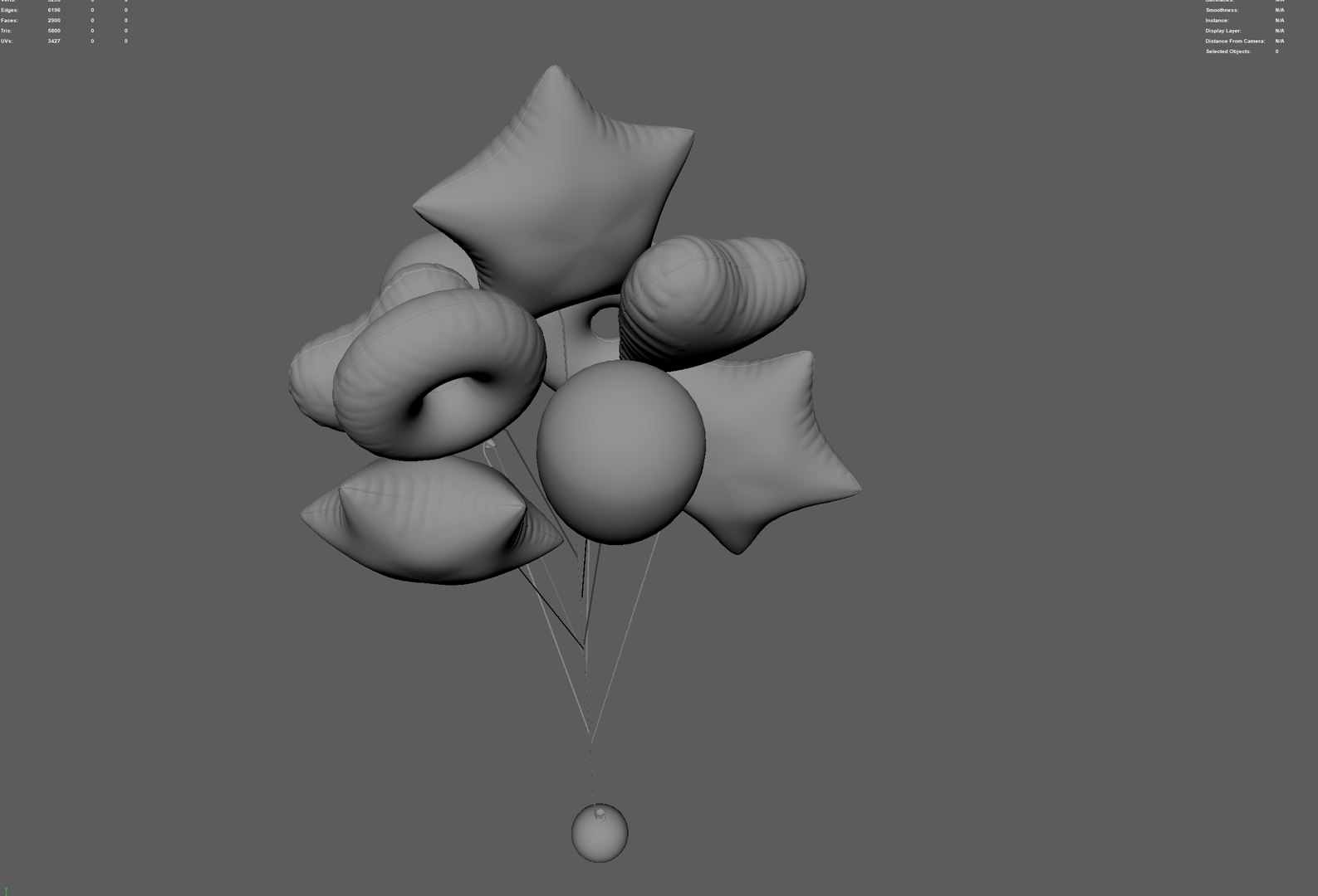 Baloons 3D - TurboSquid 1857188