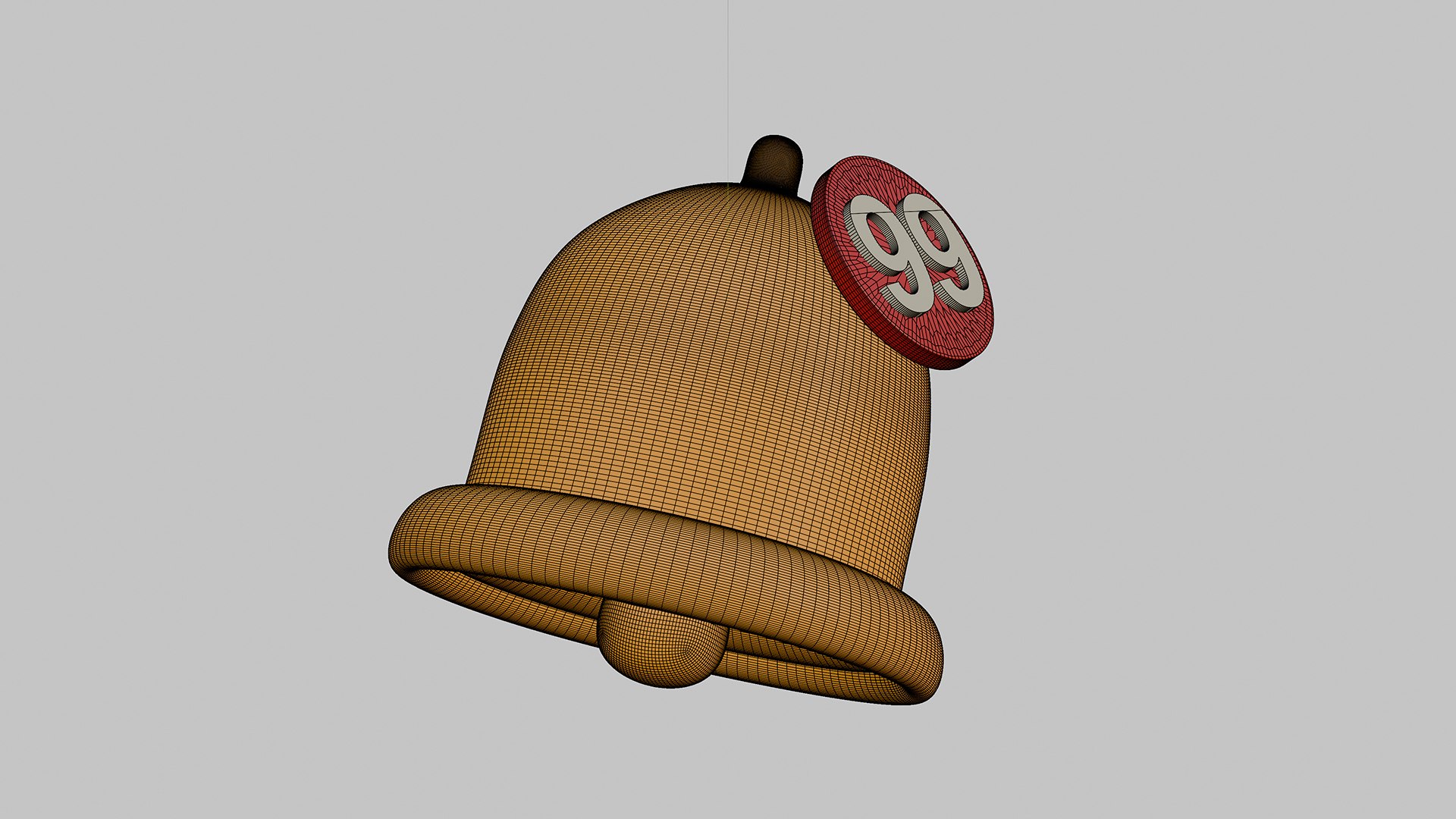 Icon Notification Bell 3D - TurboSquid 2241077