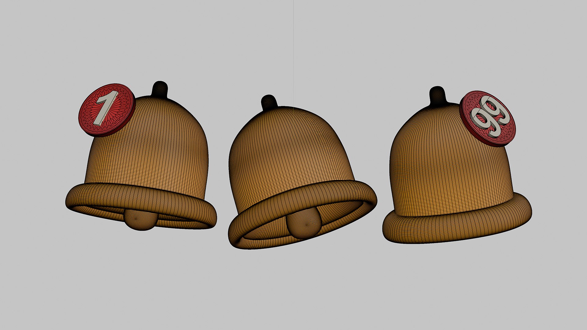 Icon Notification Bell 3D - TurboSquid 2241077