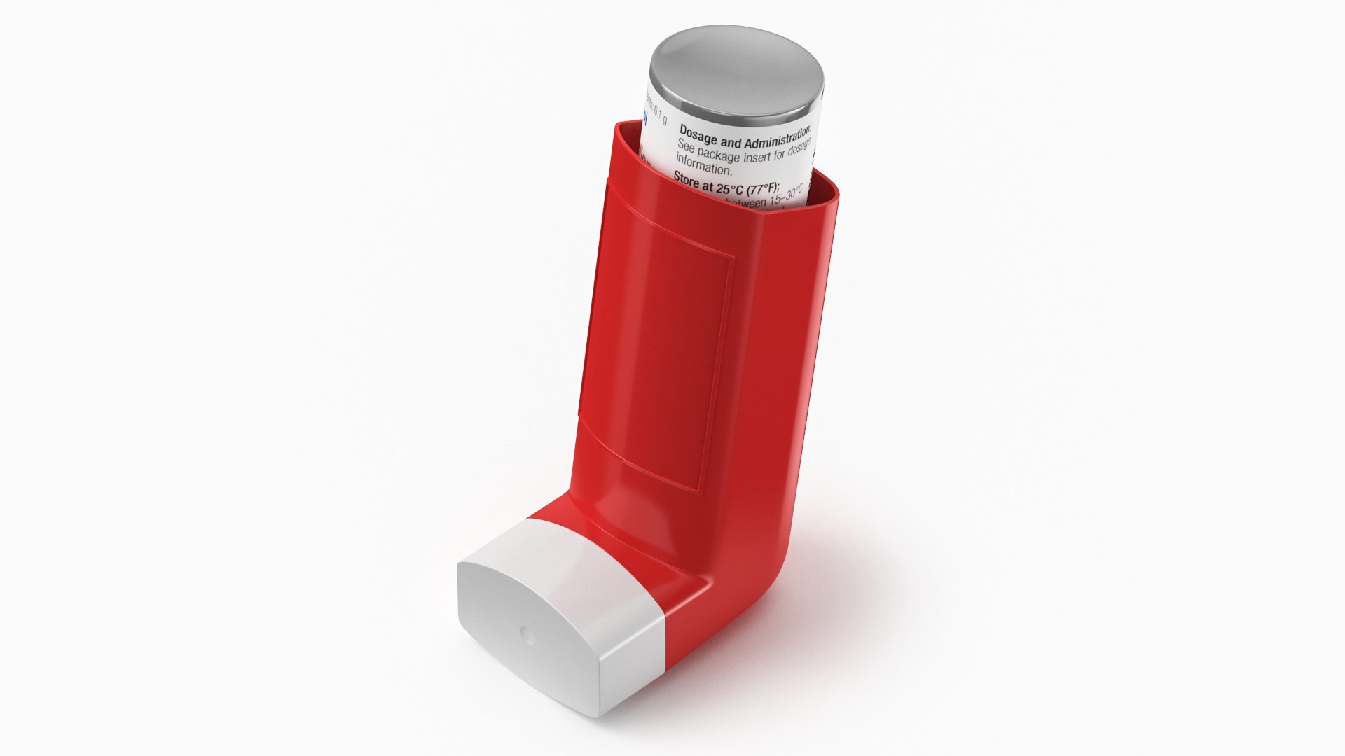 3D Asthma Inhaler 02 Model - TurboSquid 2104270