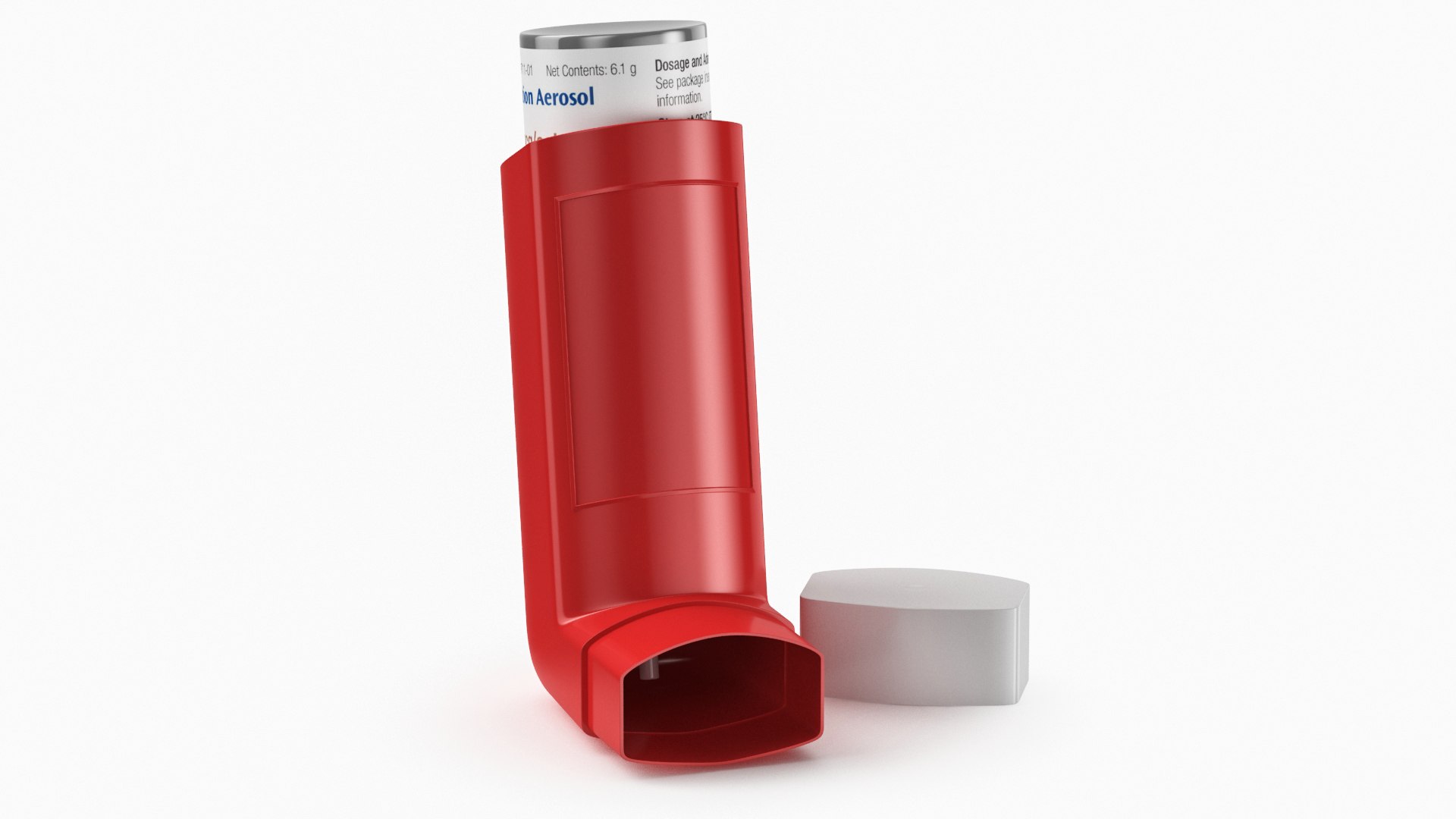 3D Asthma Inhaler 02 Model - TurboSquid 2104270