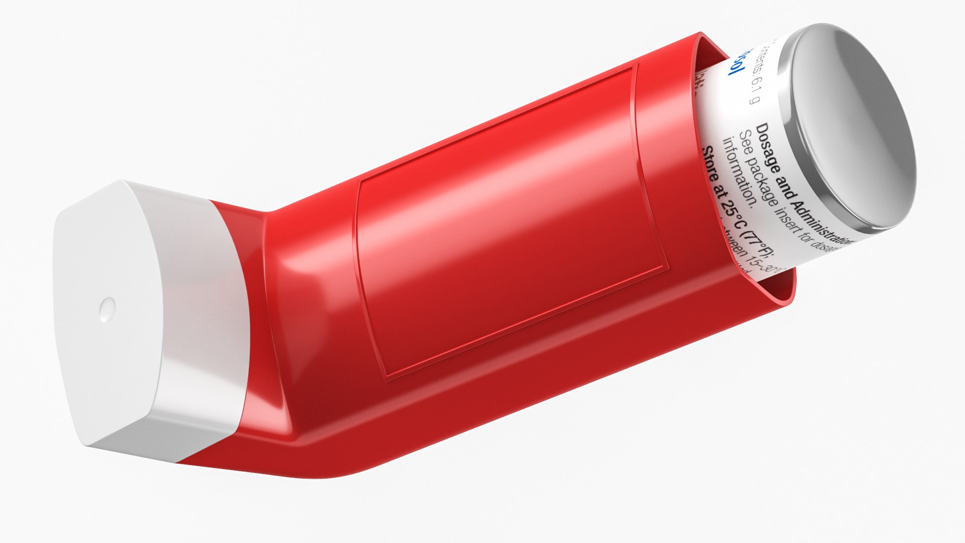 3D Asthma Inhaler 02 Model - TurboSquid 2104270