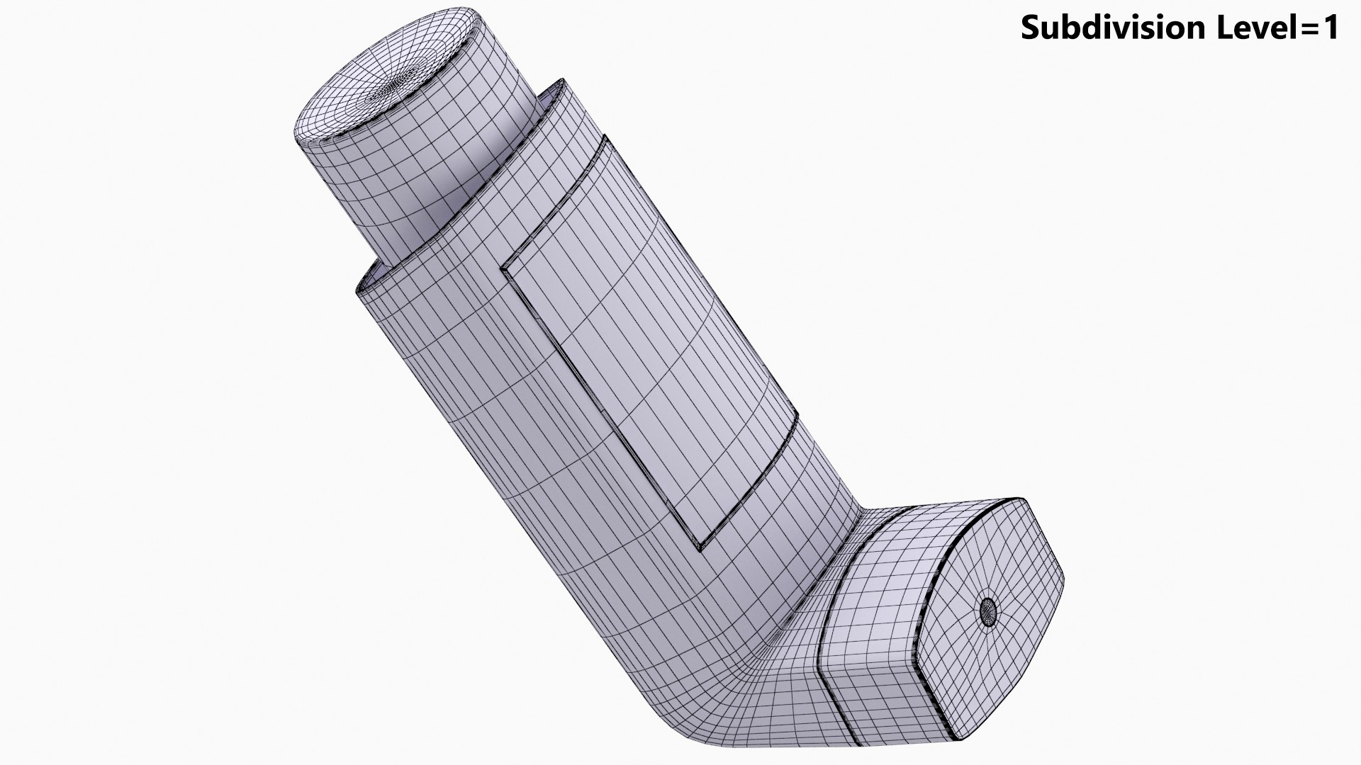 3D Asthma Inhaler 02 Model - TurboSquid 2104270