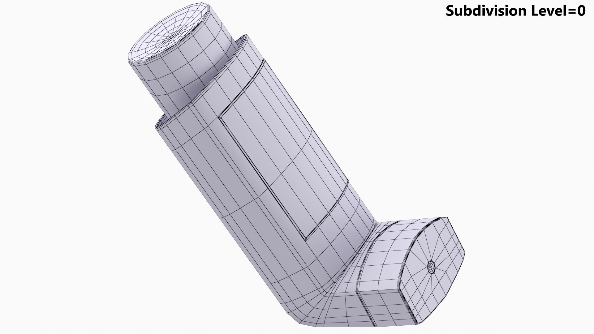 3D Asthma Inhaler 02 Model - TurboSquid 2104270