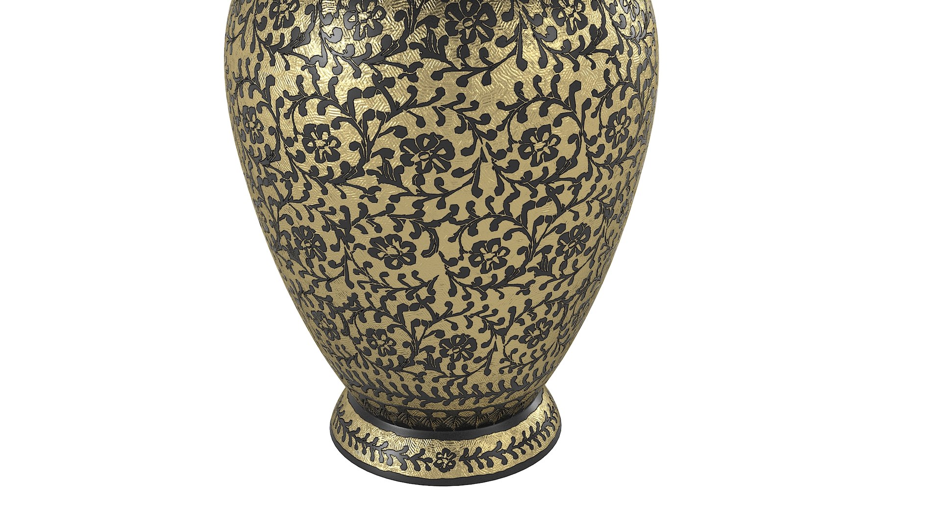 Golden Vase 3D Model - TurboSquid 1420655