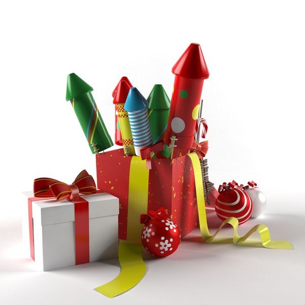 Box fireworks toys 3D - TurboSquid 1345973