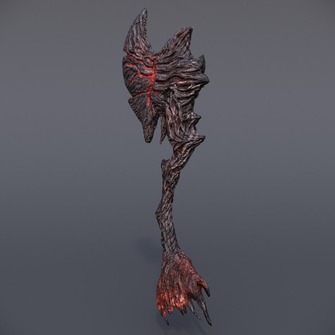 Burning Axe 3D Model - TurboSquid 1232621