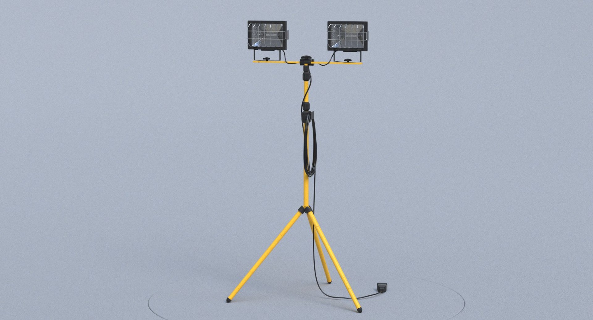 3d Model Halogen Lamp