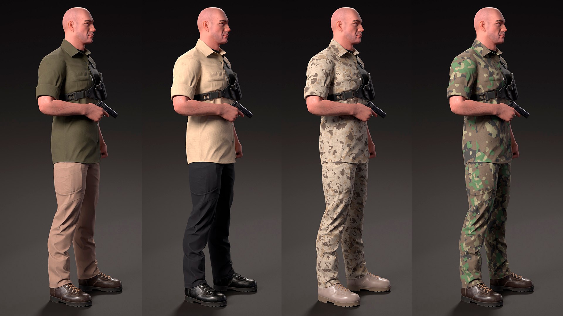 Army Guy 3D - TurboSquid 1882753