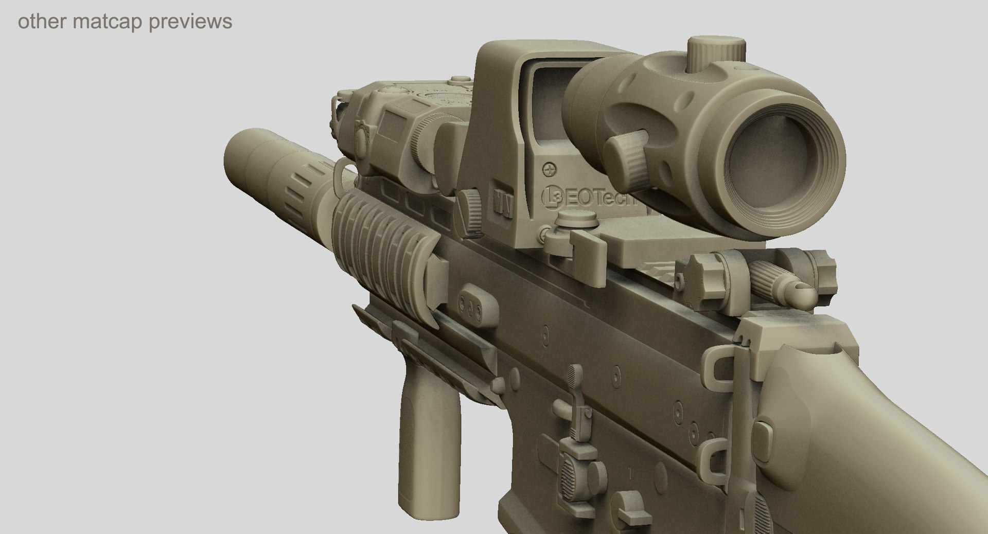 fn scar l-cqc sight 3ds