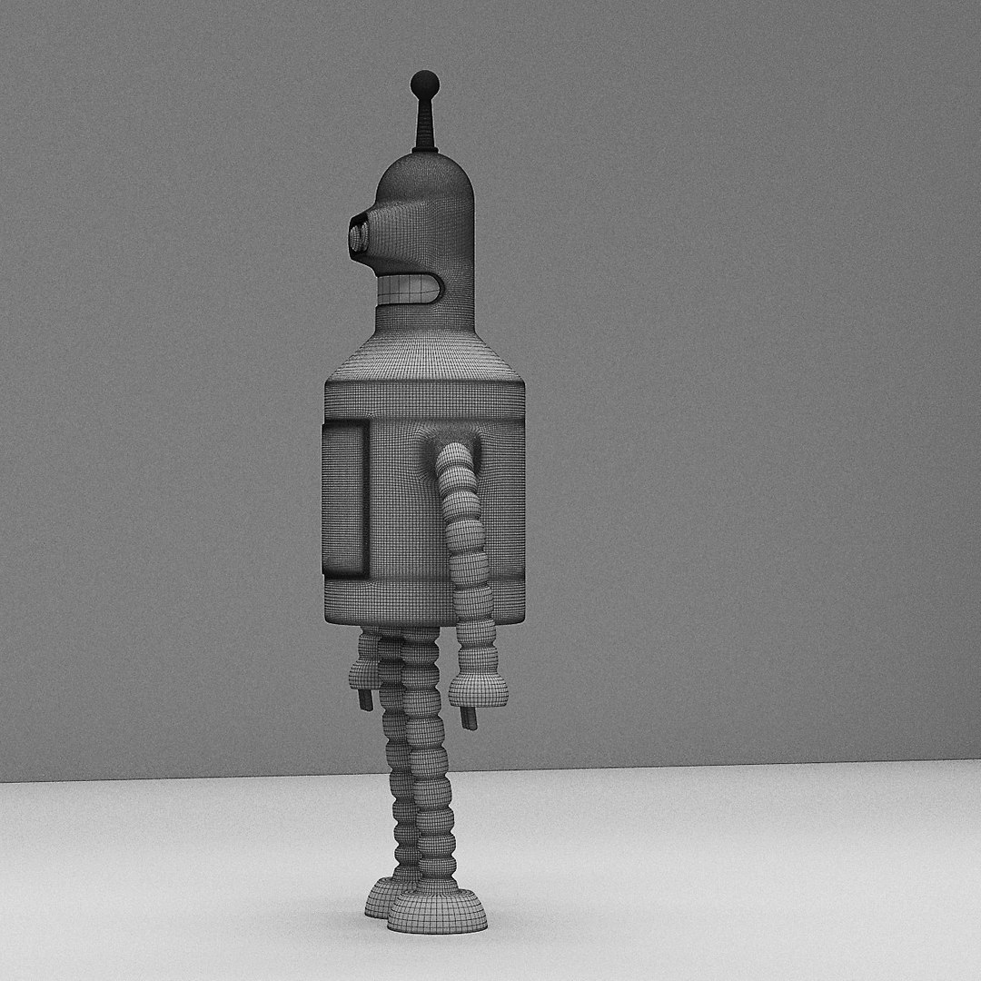 Free 3D Bender Robots - TurboSquid 1196044