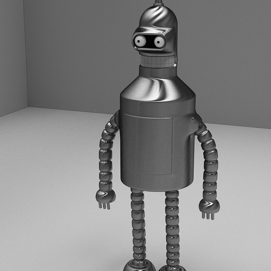 Free 3D Bender Robots - TurboSquid 1196044