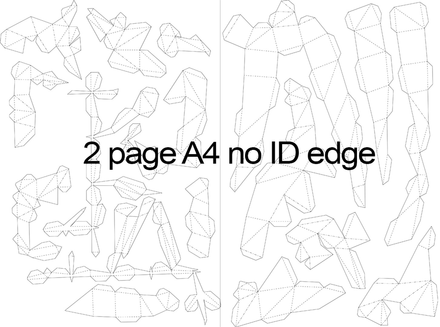 3D Model Crow Papercraft - TurboSquid 1754926