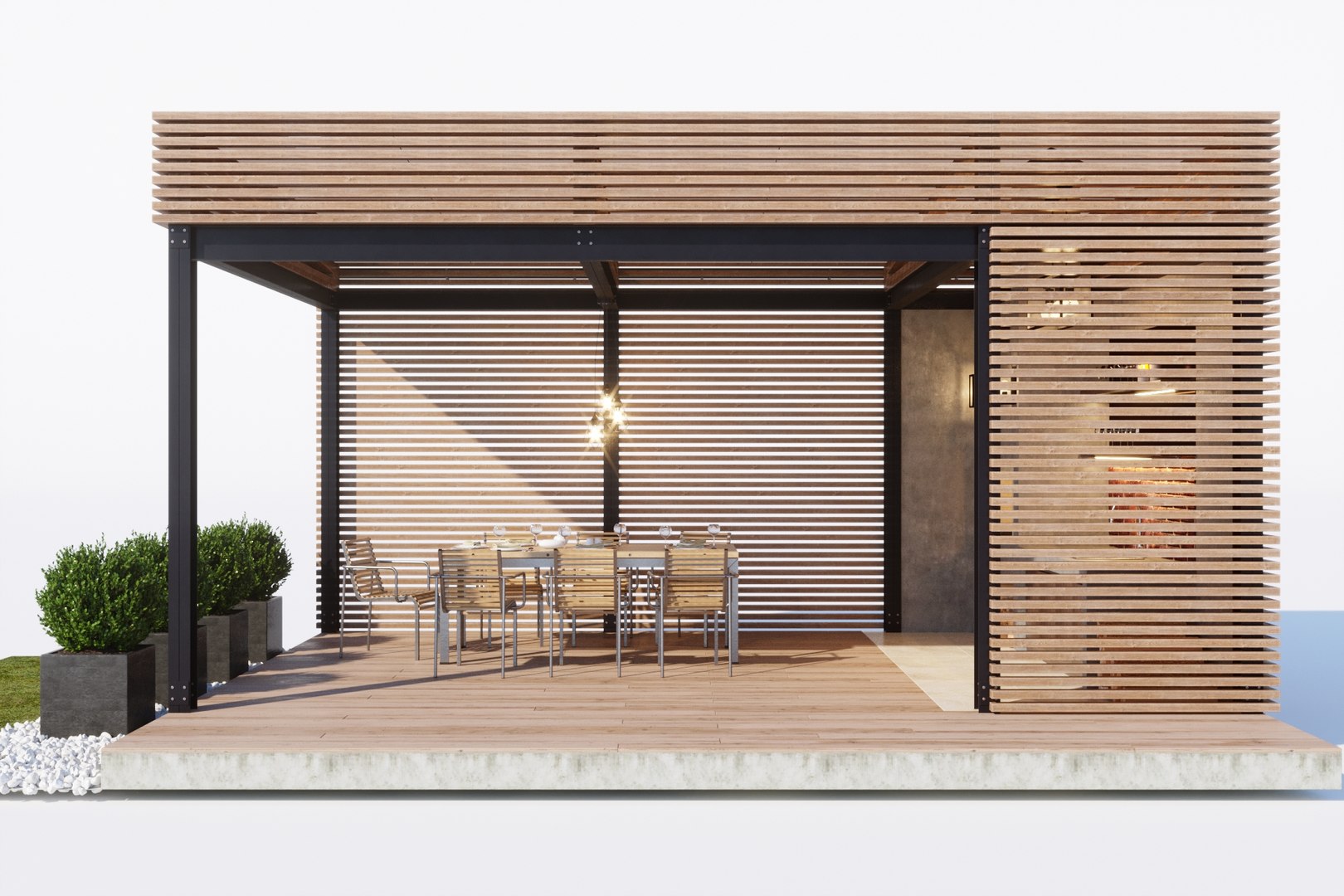 3D Model Modern Garden Module 3a - TurboSquid 1850339