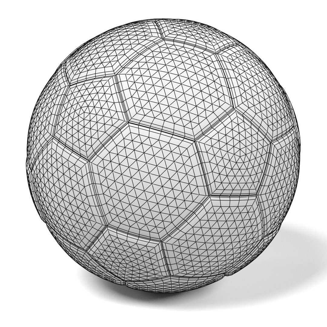 3d Soccer Ball Model